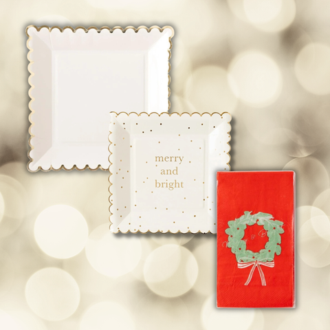 Gold Merry & Bright | Oh So Fancy Party