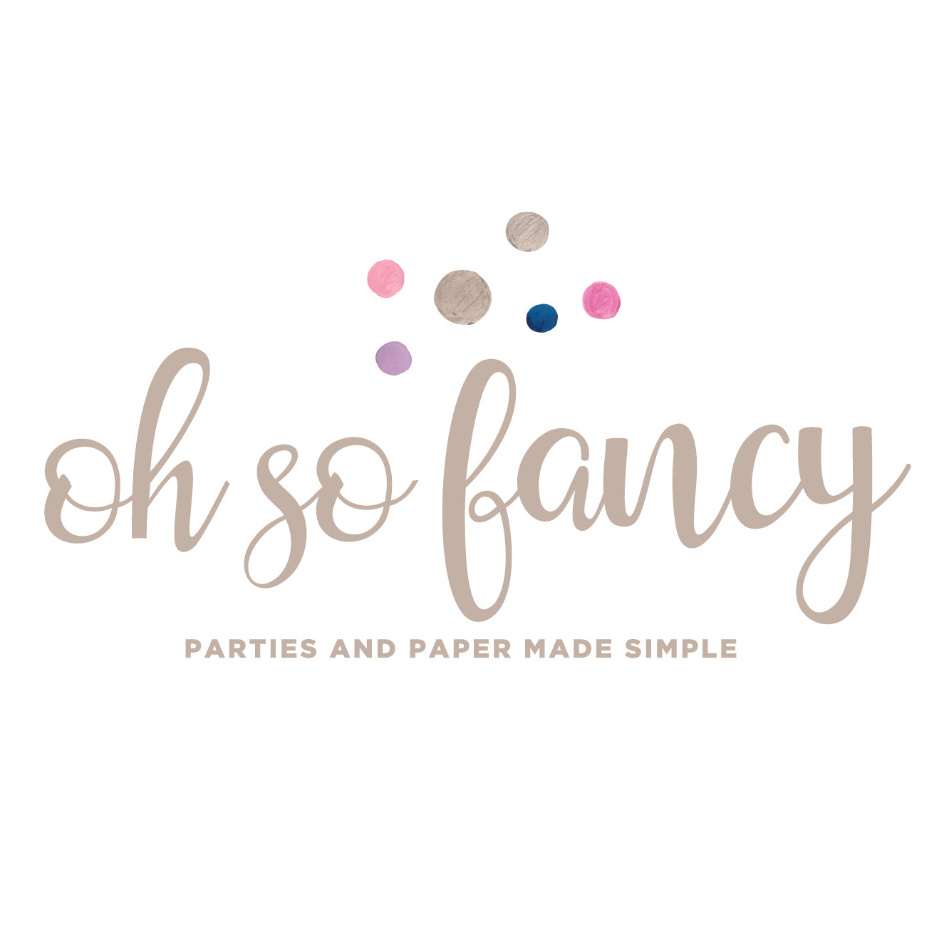Christmas Tableware Oui Party | Oh So Fancy Party