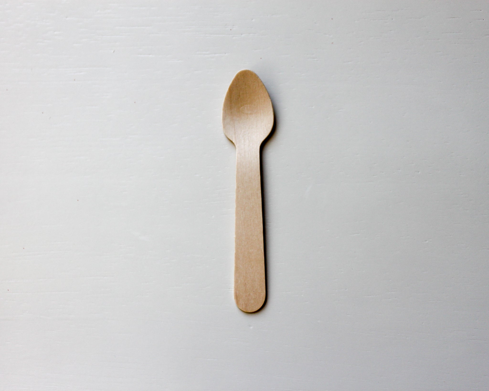 Wooden Dessert Spoons - Eco-Friendly Utensils | Oh So Fancy Party