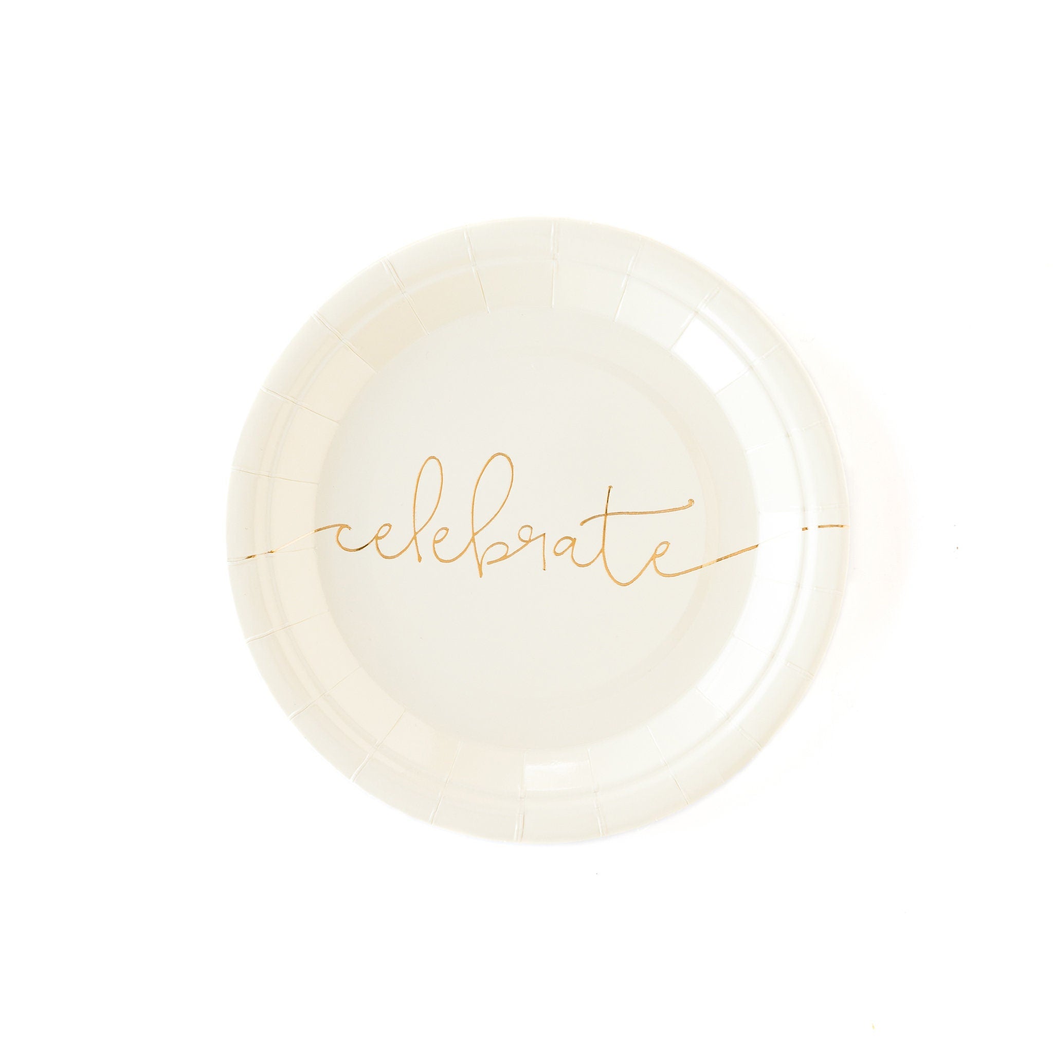 Celebrate Plates for Milestones and New Year's | Oh So Fancy Party