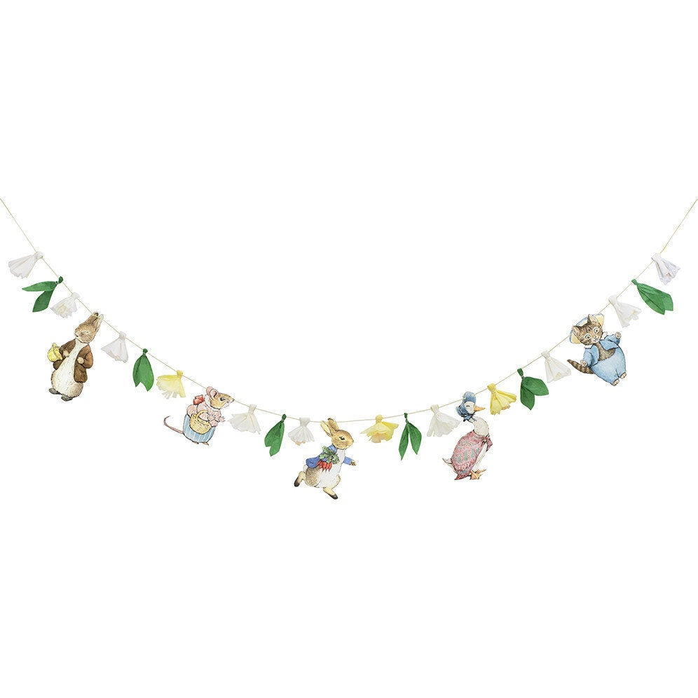 Peter Rabbit and Friends Garland for Birthdays & Showers | Oh So Fancy ...