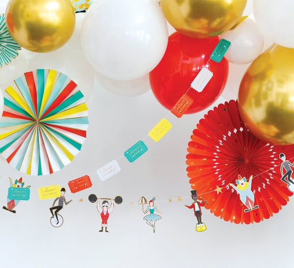 Carnival Party Fan Set | Oh So Fancy Party